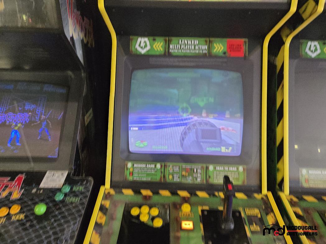 (3) Atari War Final Assault Arcade Machines