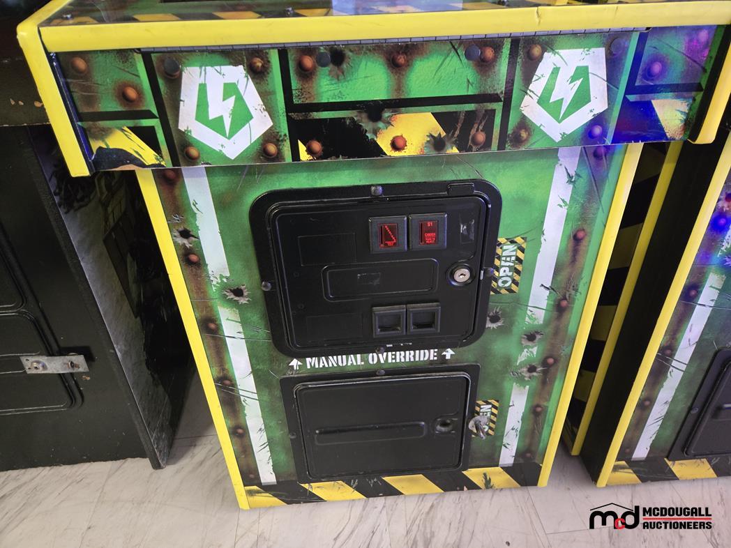 (3) Atari War Final Assault Arcade Machines