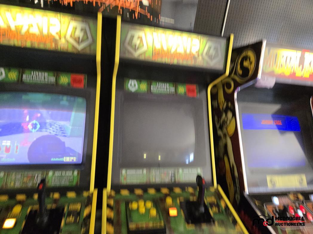 (3) Atari War Final Assault Arcade Machines