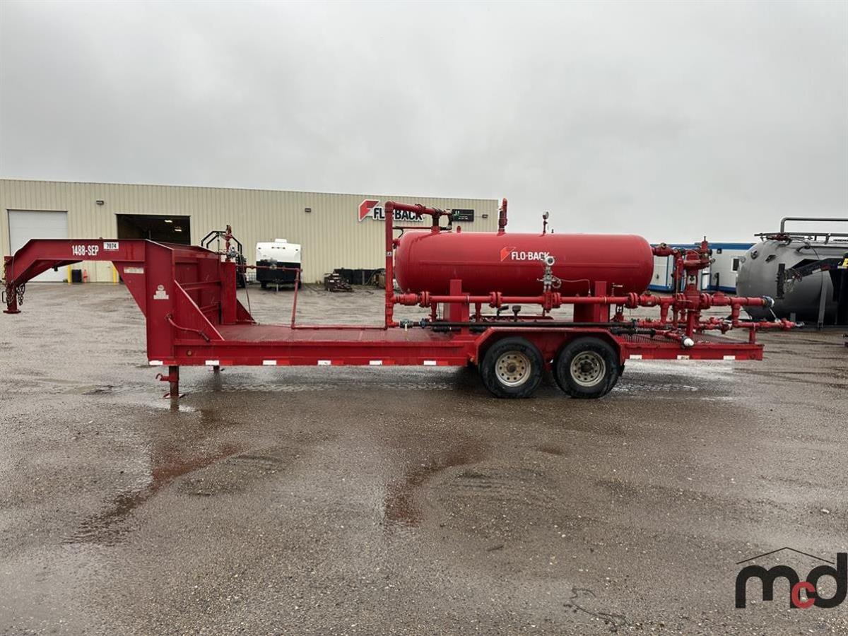 2014 Viking 1440 PSI Trailer Mounted Test Separator