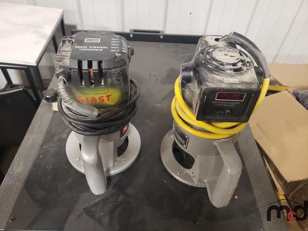 (2) Porter Cable Routers