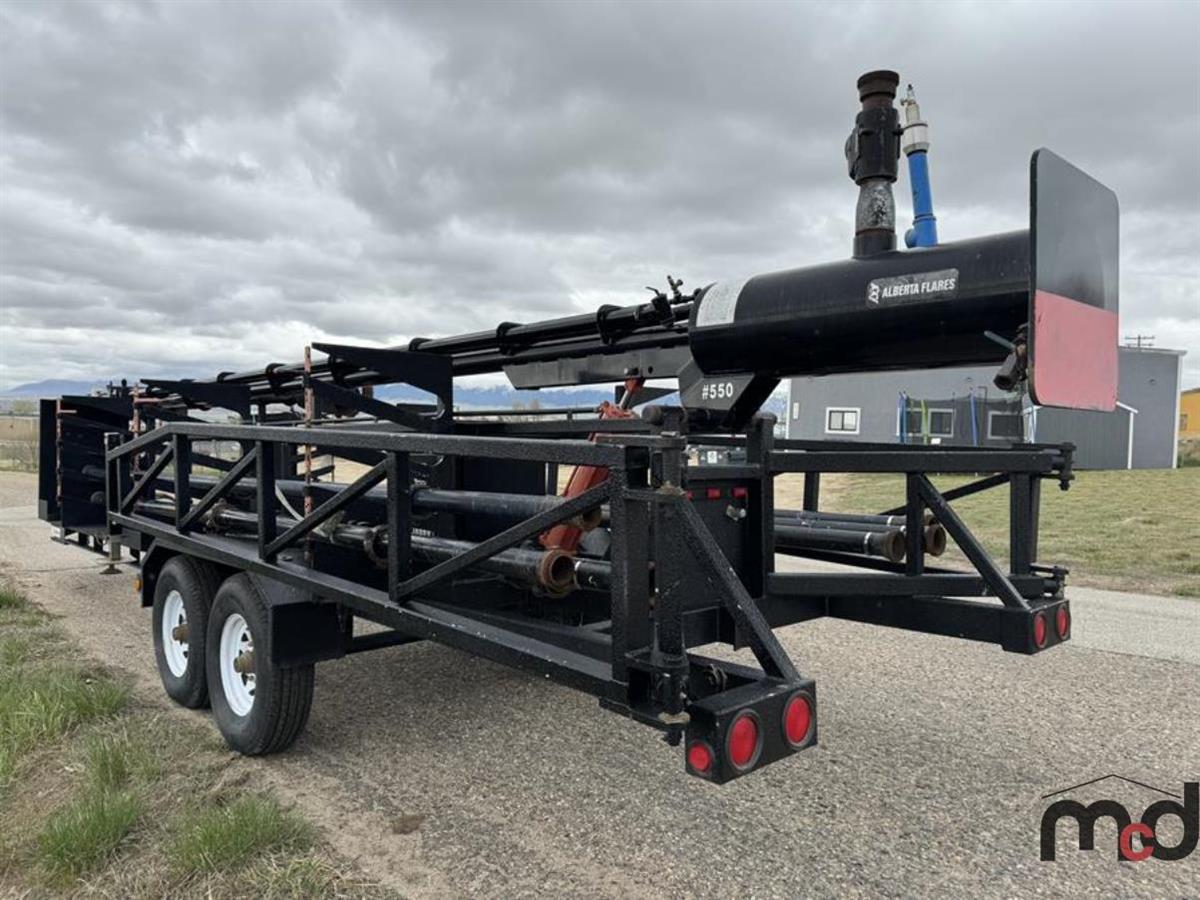 2012 Alberta Flares 40' T/A Flare Stack Trailer