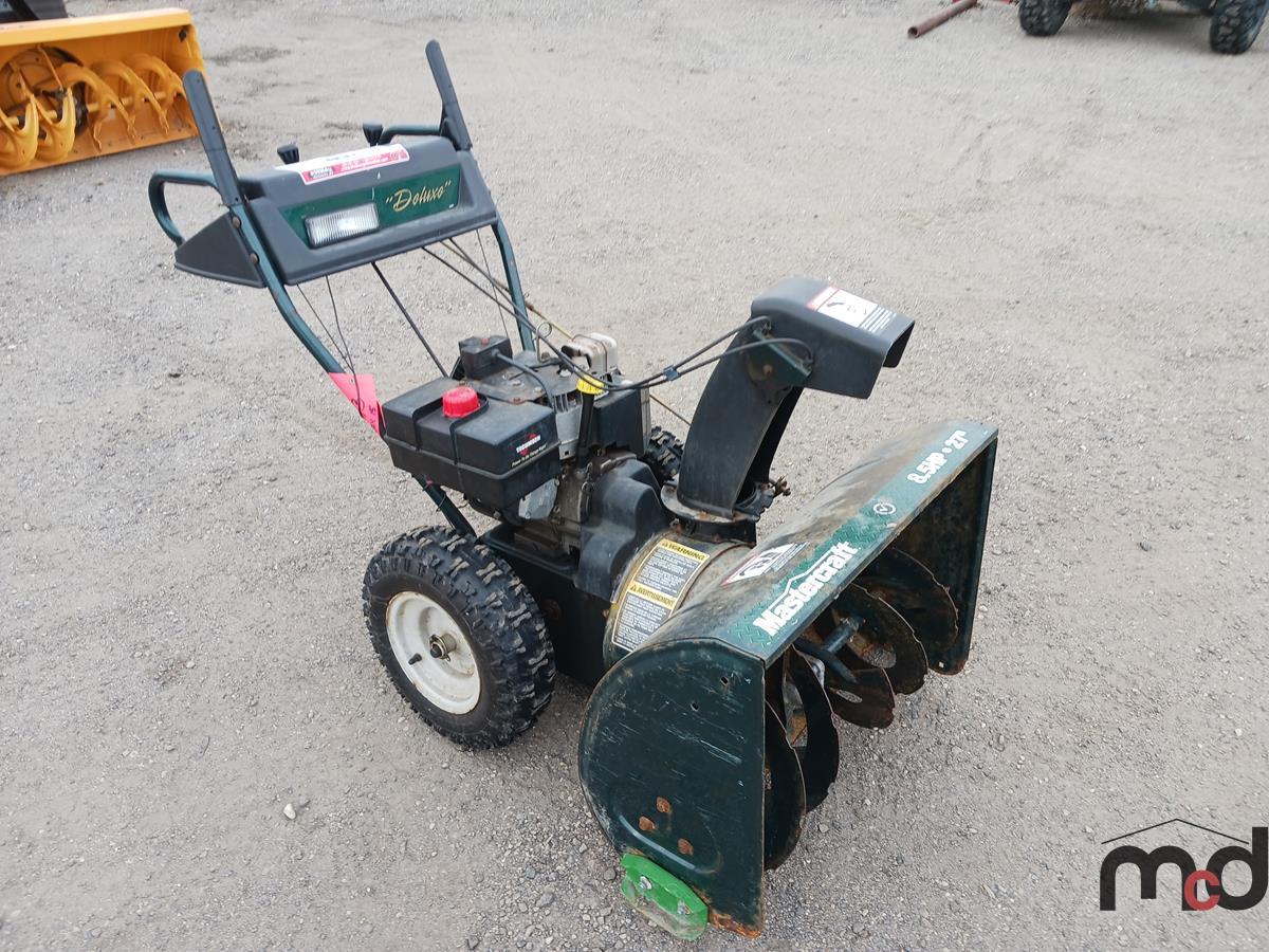 Mastercraft Deluxe Snow Blower