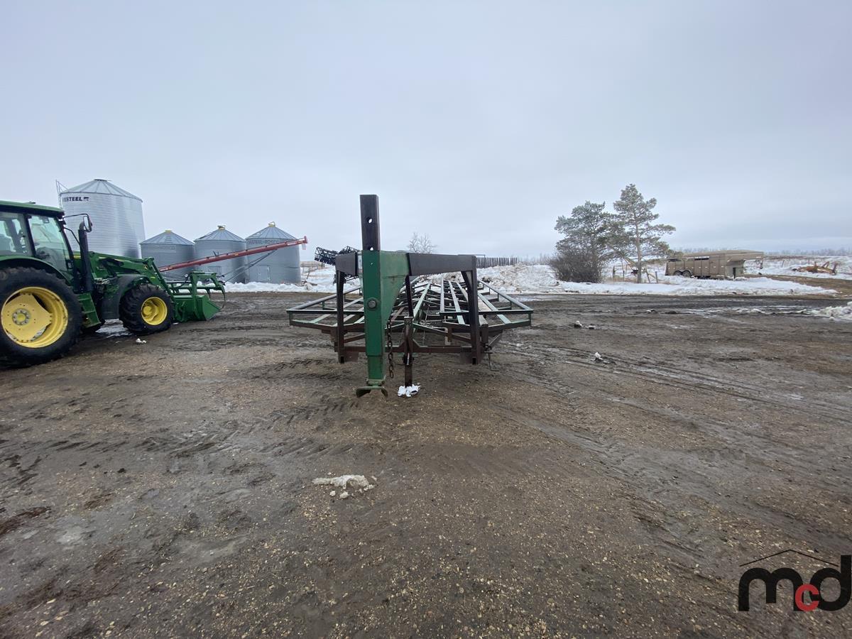 (10) Bale Self Unloading Bale Cart