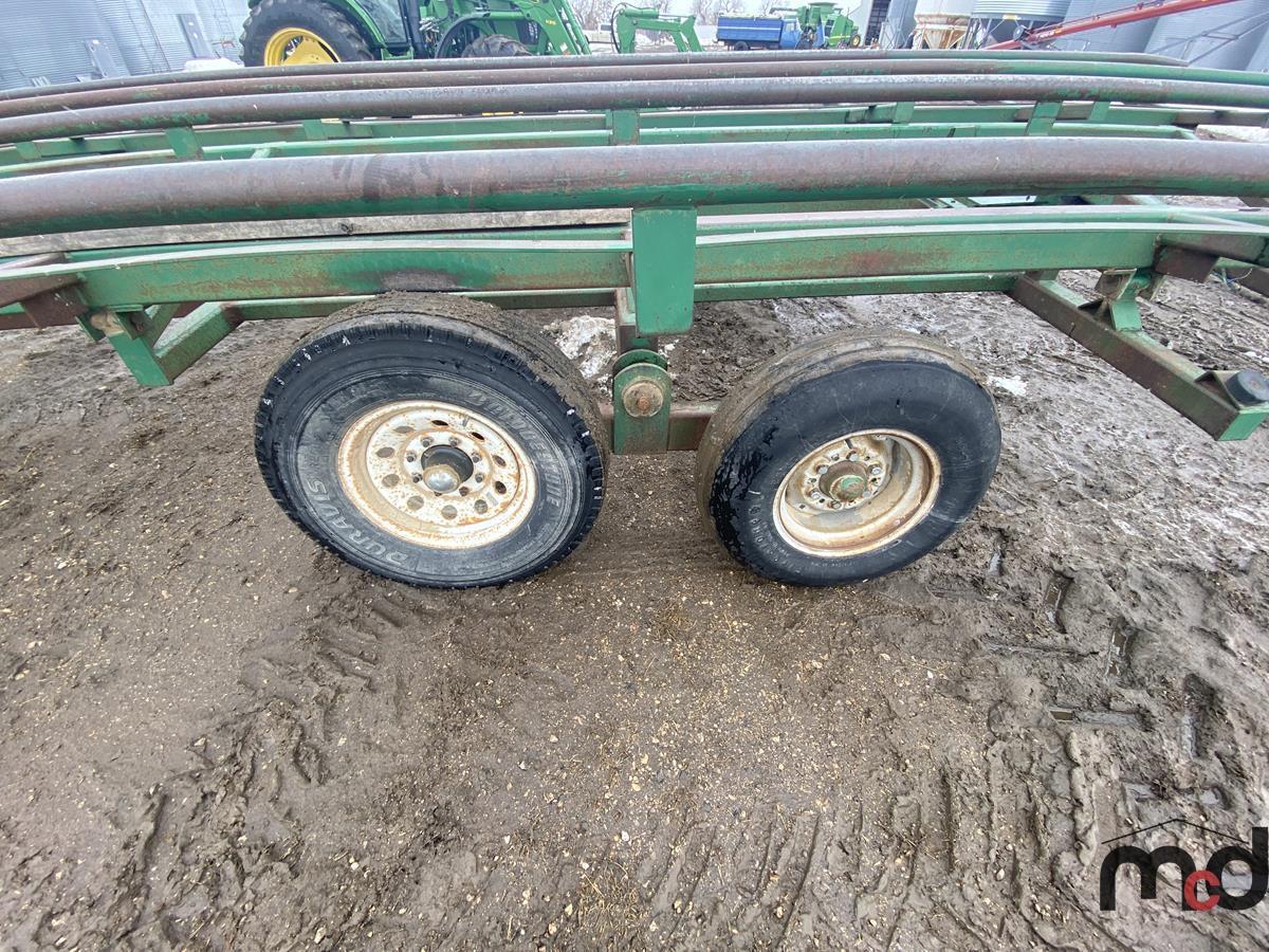 (10) Bale Self Unloading Bale Cart