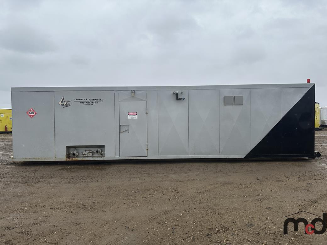2012 Williams & Davis 125hp Enclosed Skid Mounted Boiler