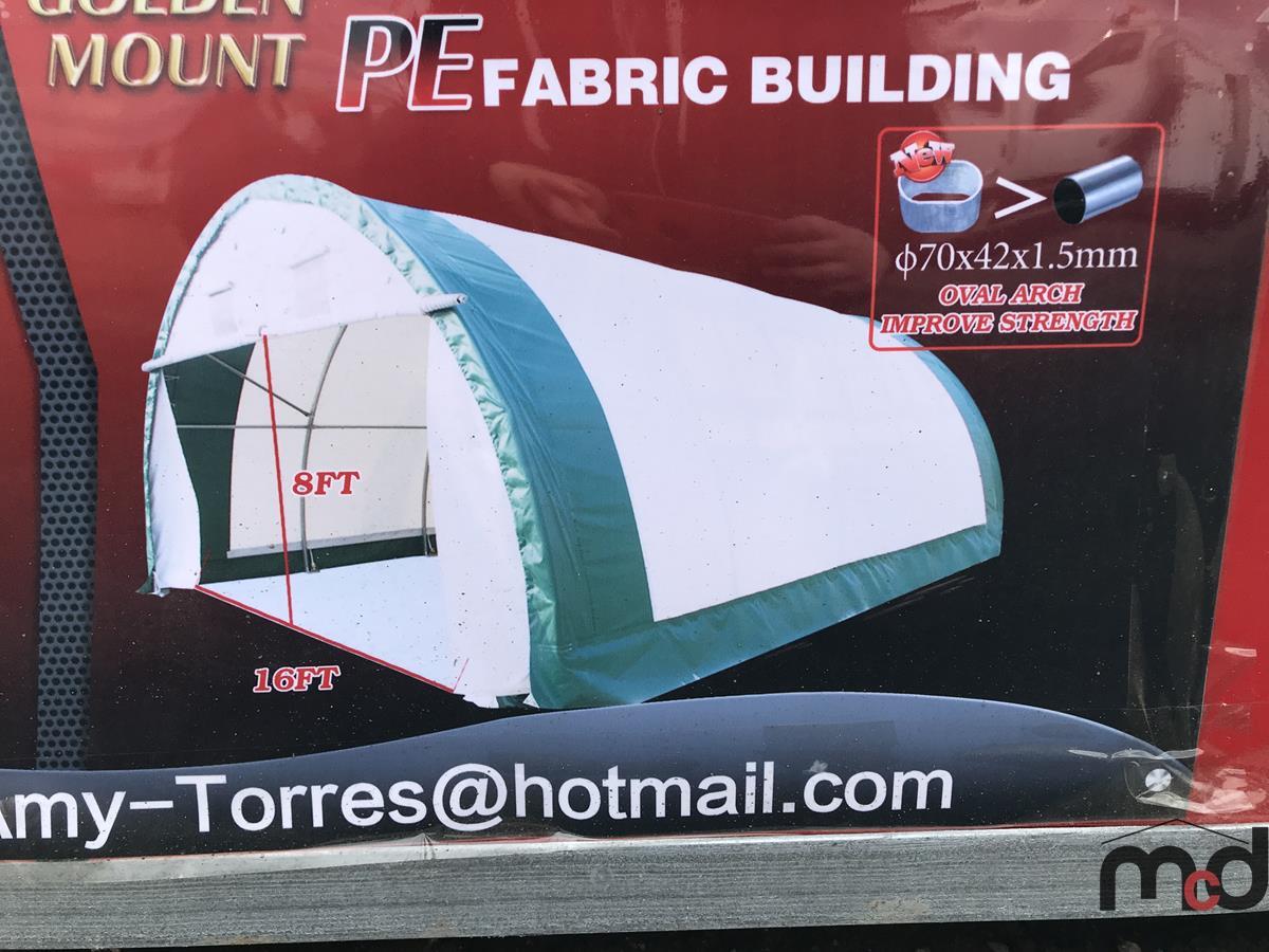 Golden Mount 20' x 30' PE Fabric Building