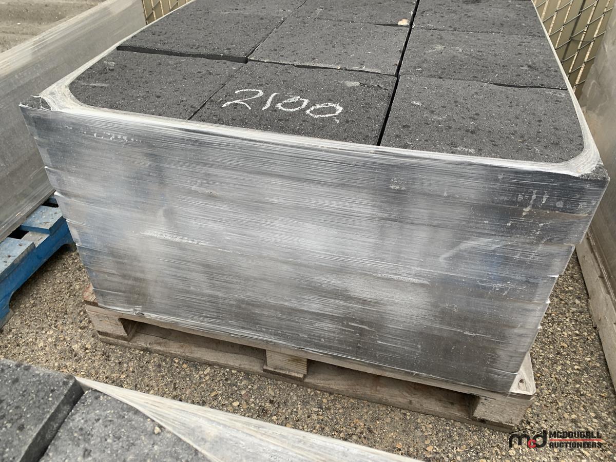 Keystone Products Red River Paver 12" x 12" x 2 3/4" Charcoal Coloured ...