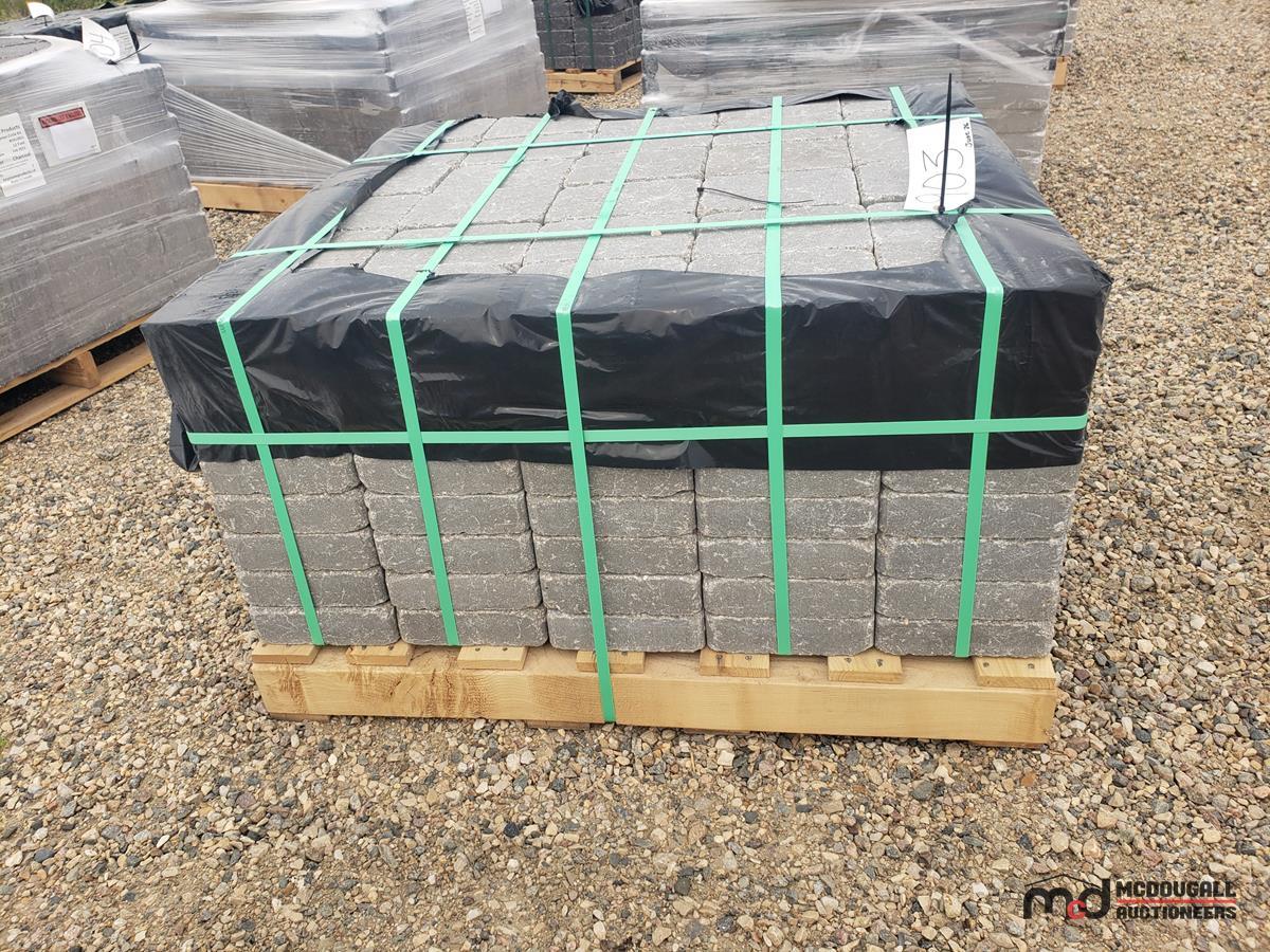 Keystone Products Roman Paver 8" x 6" x 2 3/8" Slate Coloured Patio ...