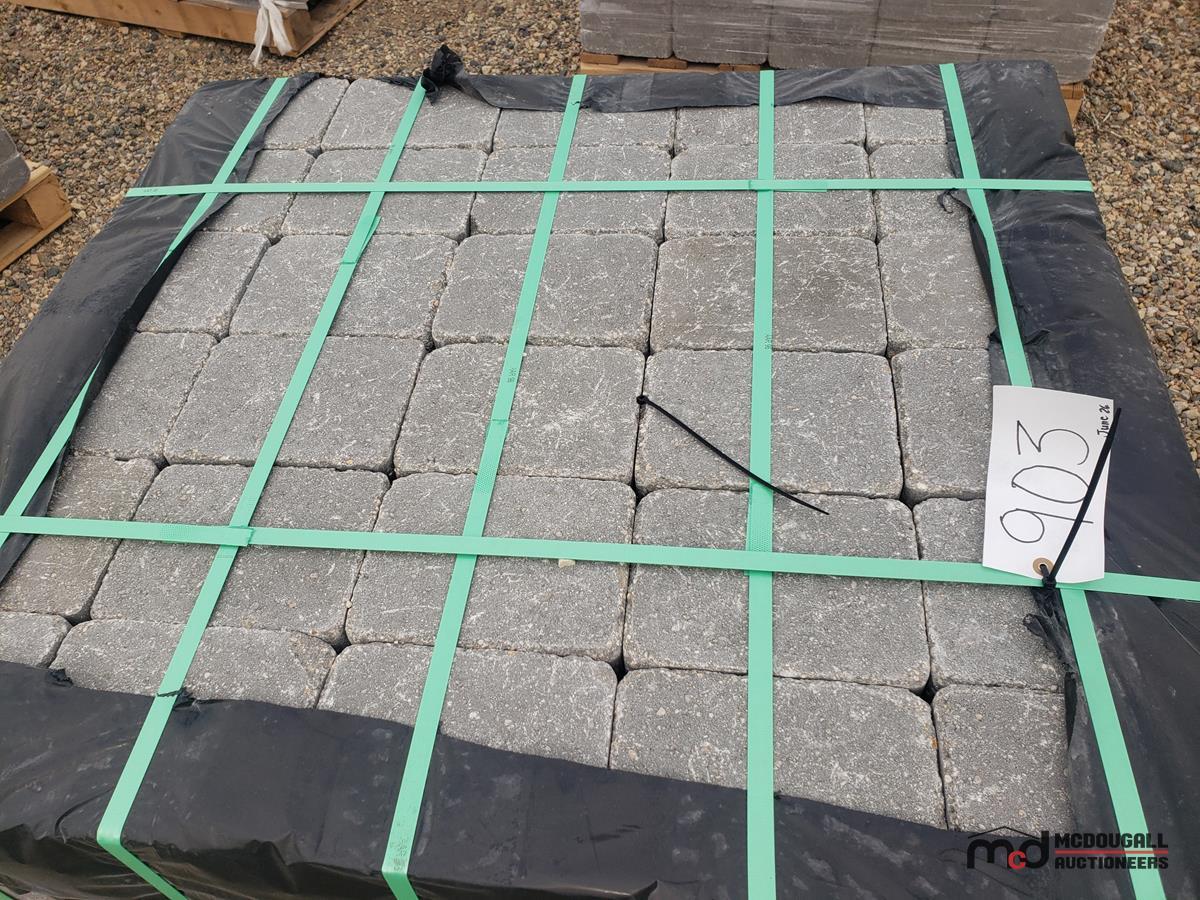 Keystone Products Roman Paver 8" x 6" x 2 3/8" Slate Coloured Patio ...