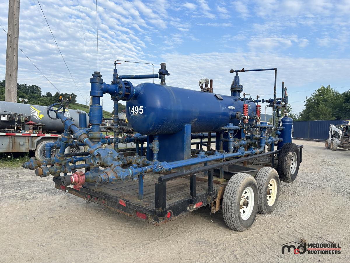 2007 Jet Fabrication 1,440 PSI Trailer Mounted Test Separator