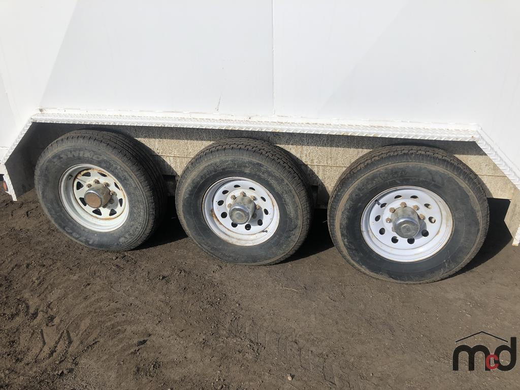36' Enclosed 5th Wheel Job Site Work Trailer