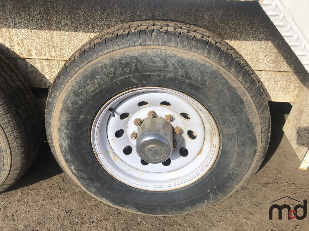 36' Enclosed 5th Wheel Job Site Work Trailer
