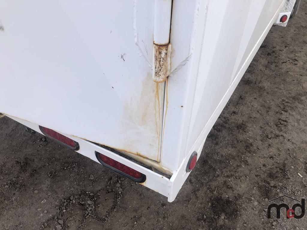 36' Enclosed 5th Wheel Job Site Work Trailer