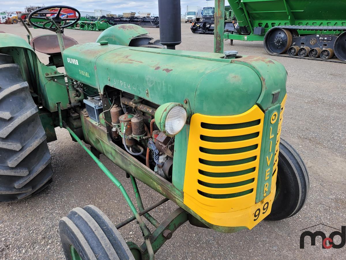 1956 Oliver Super 99 Diesel Tractor