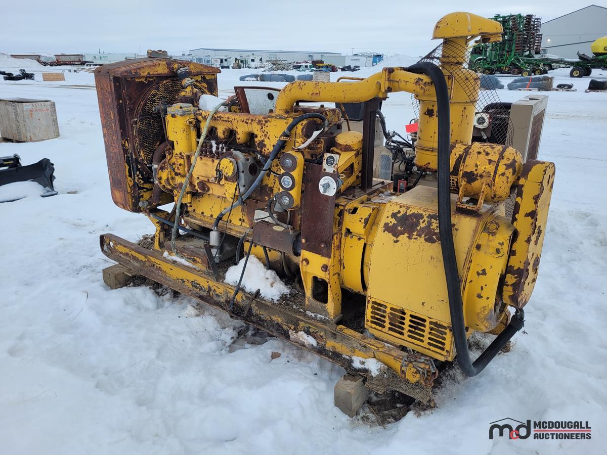 Caterpillar D318 Diesel Skidded Generator
