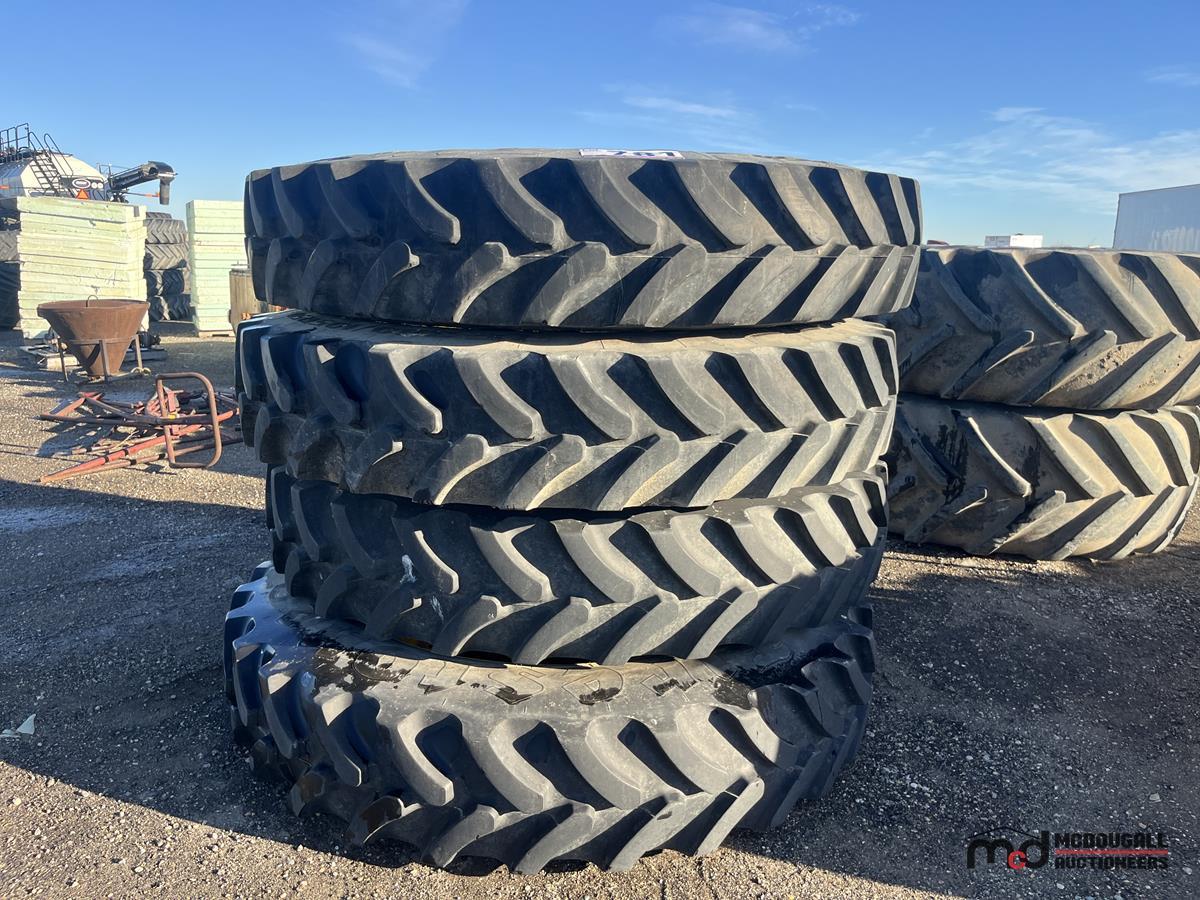 (4) Firestone 380/105/R50 Sprayer Tires w/ Rims