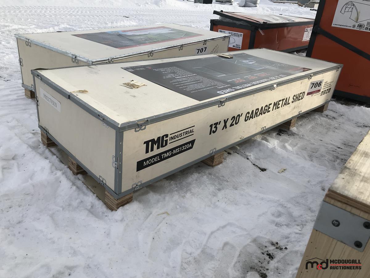 TMG Metal Shed Garage (13' x 20')