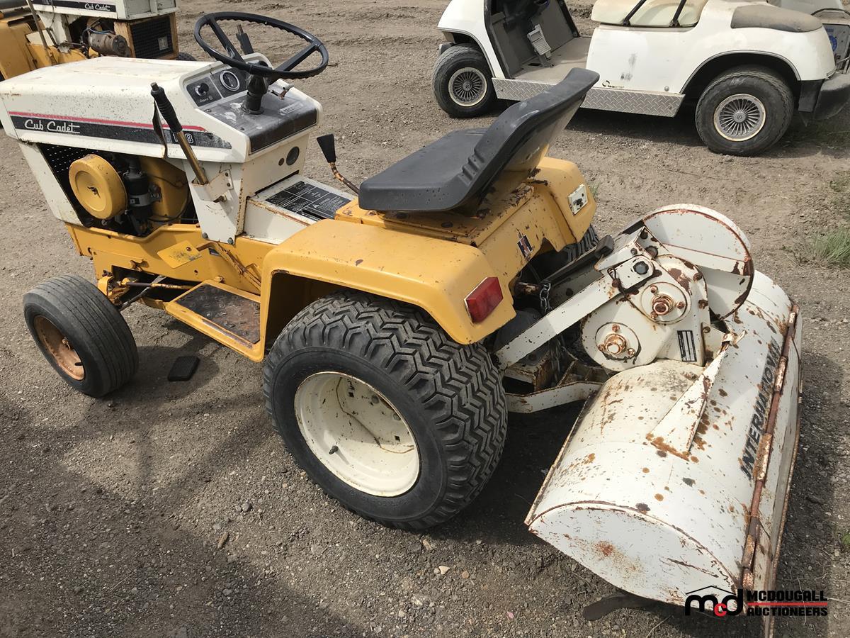 Cub Cadet 128 Tractor w/ Rototiller Attachment