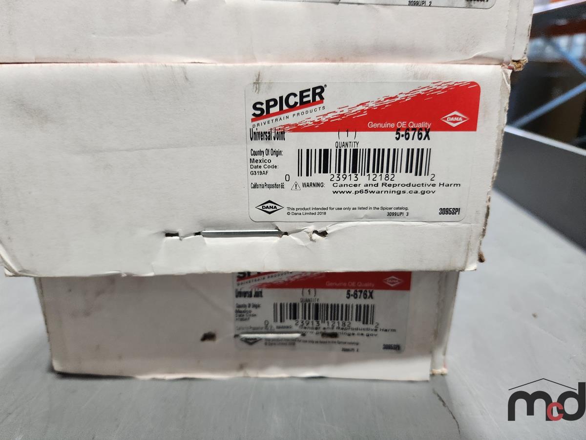 (5) Spicer 5-676X Universal Joint