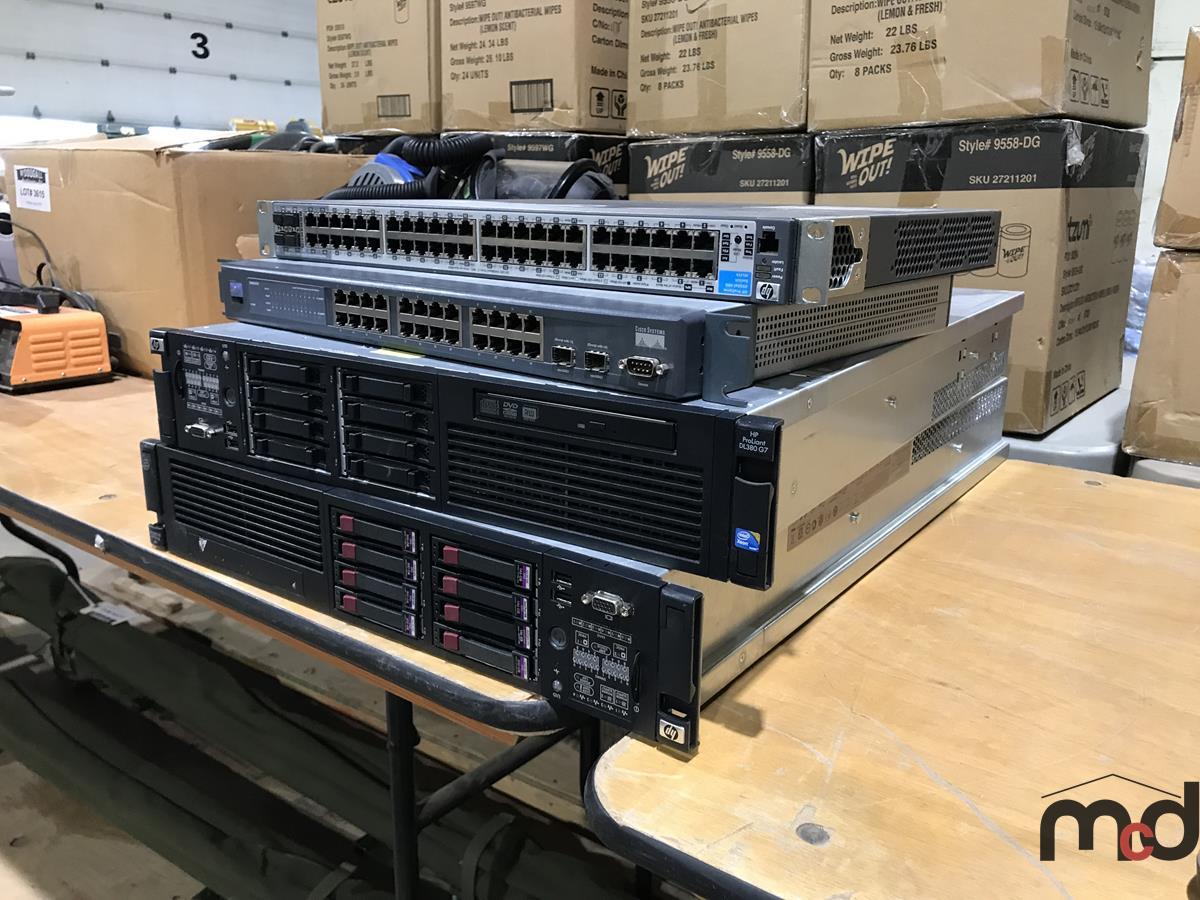 HP ProLiant Servers & Linksys Switches