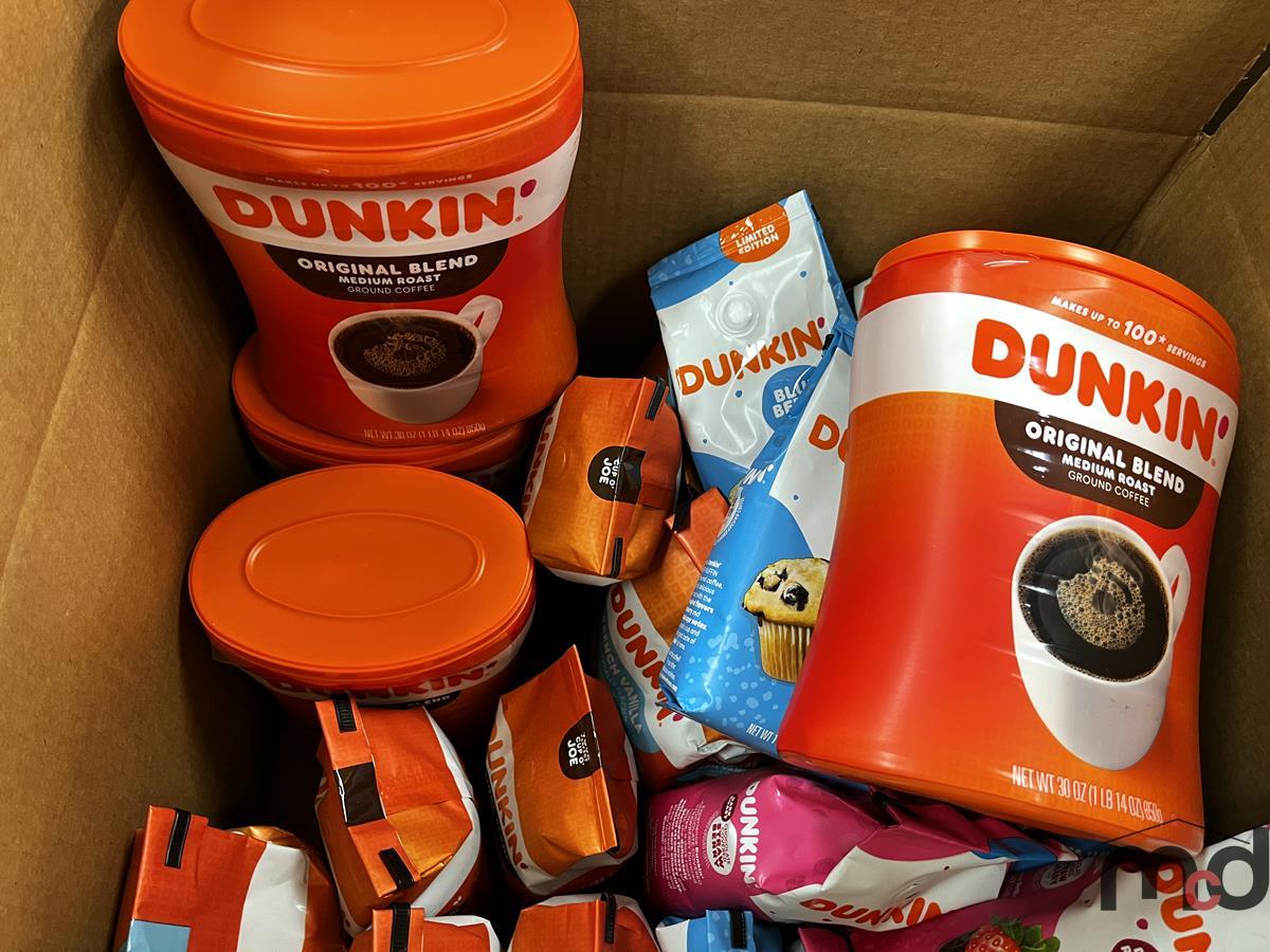 Assorted Dunkin Donuts Coffee