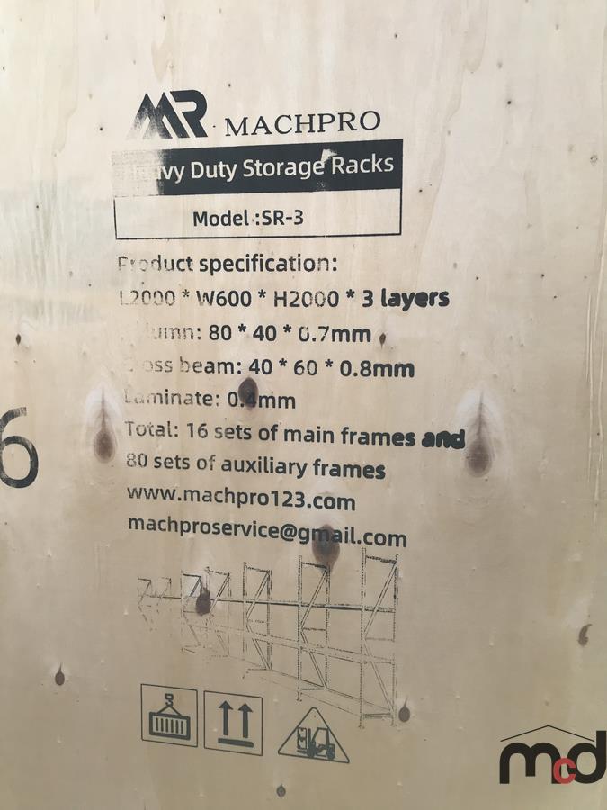 2024 MachPro SR3 Heavy Duty Storage Racks