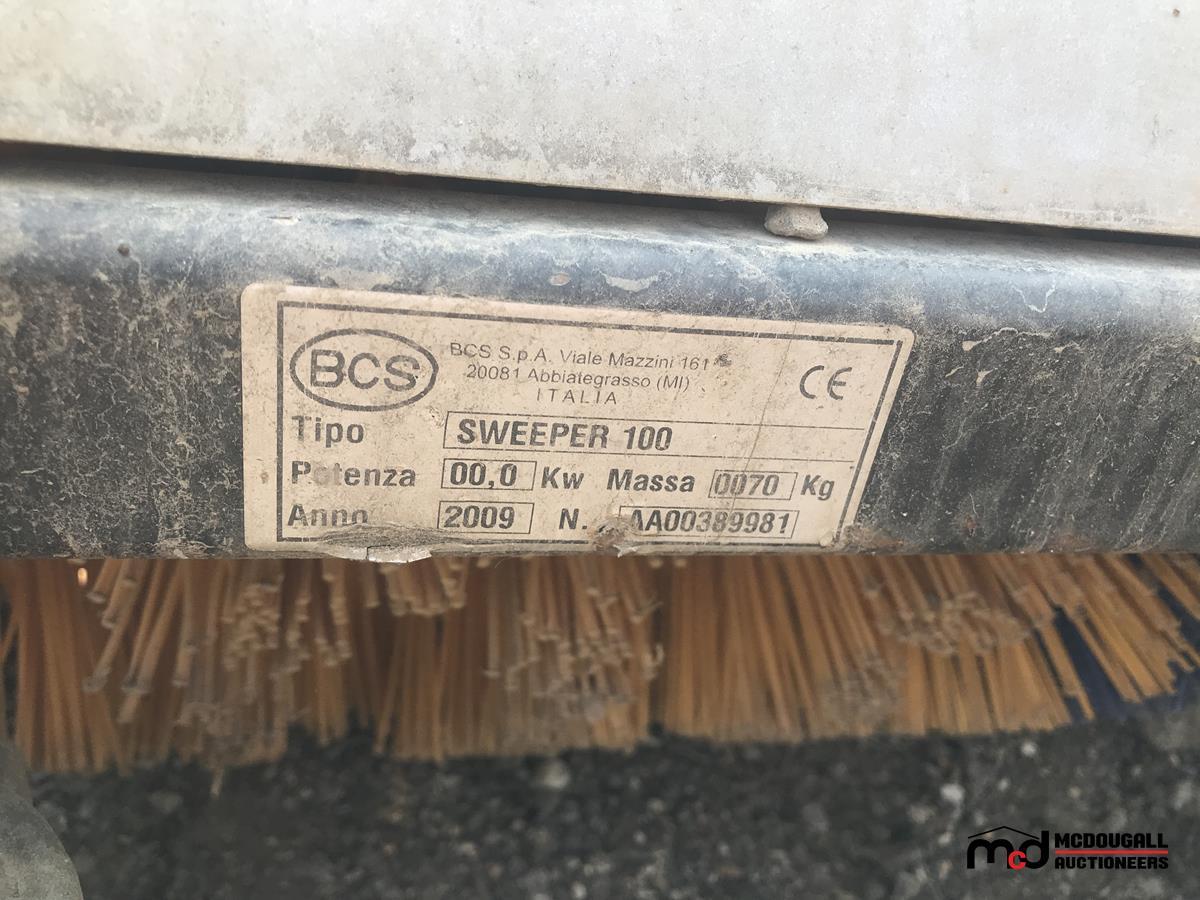BCS Sweeper 100