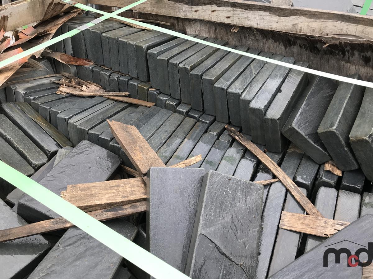 Crate of Premium Black Patio Bricks