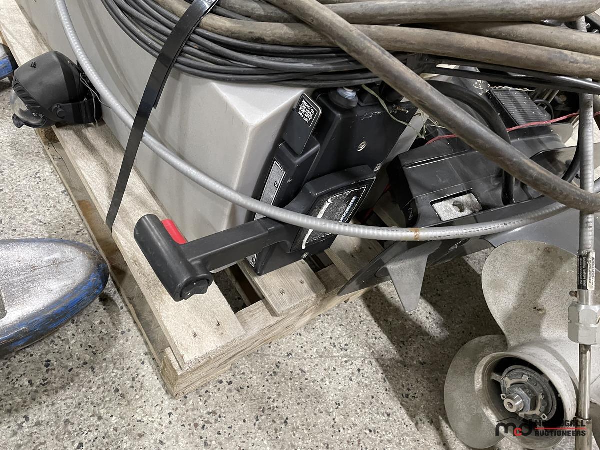 Mercury Force 120 Boat Motor & Console