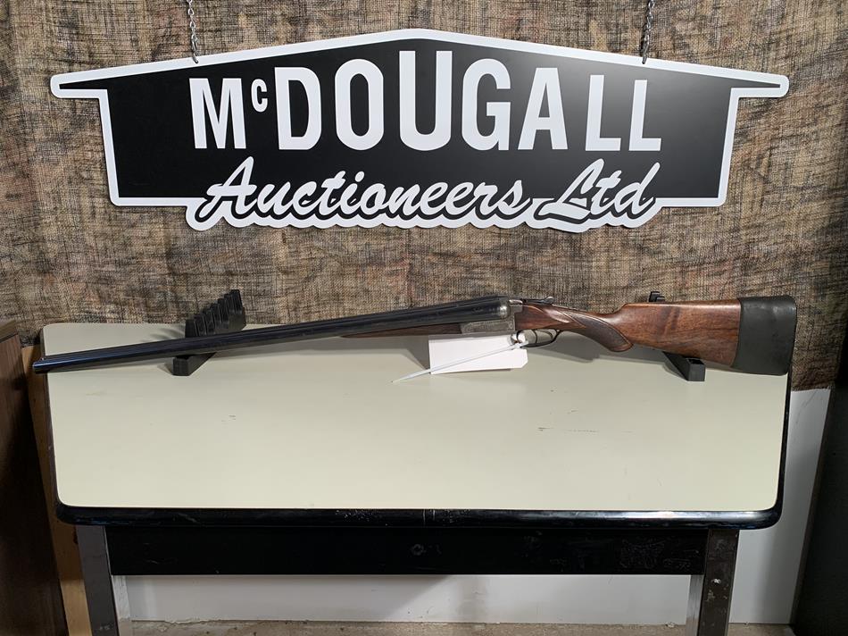 Etabl Pieper Herstal Bayard Double Barrel 12Ga Shotgun