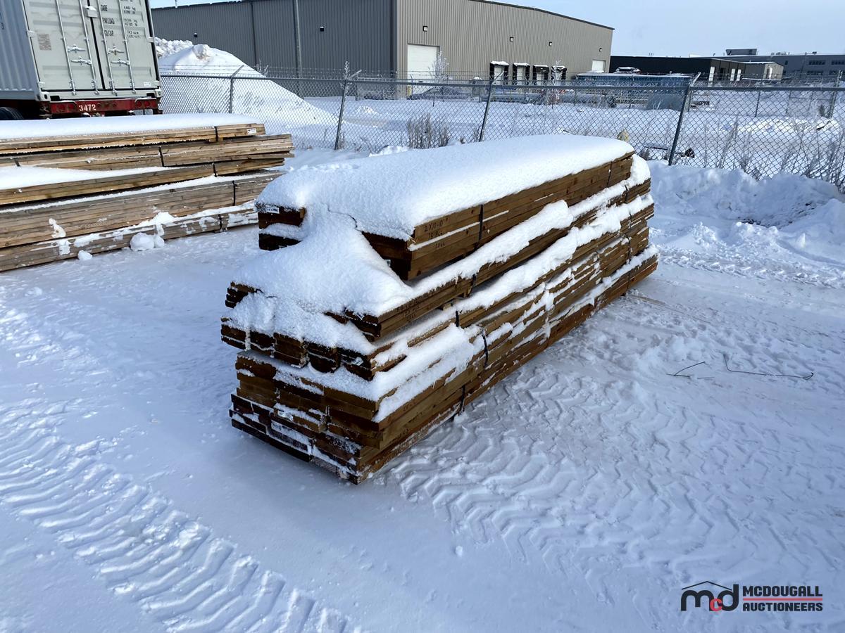 (5) Assorted Treated Cull Lumber