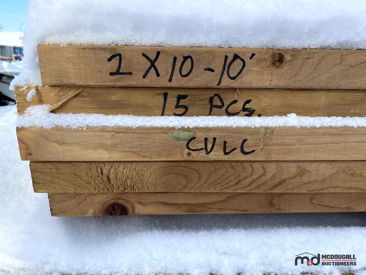 (5) Assorted Treated Cull Lumber