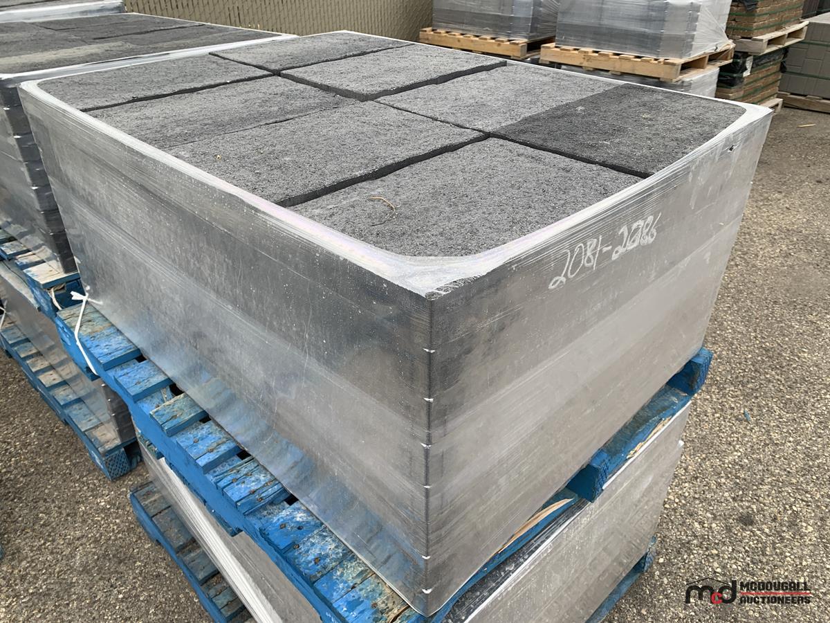 Keystone Products Red River Paver 11" x 17" x 2 1/4" Charcoal Coloured ...