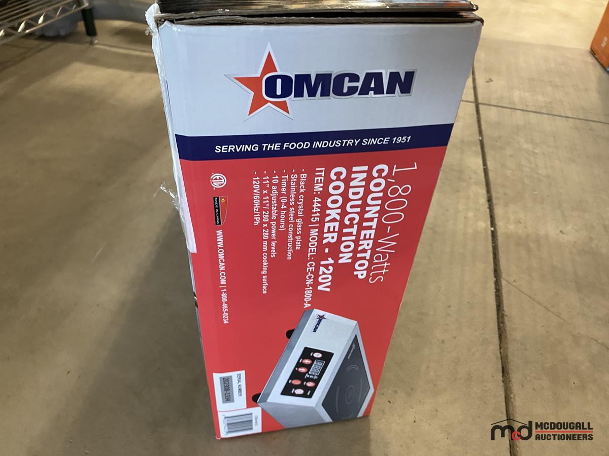 Omcan 1800 Watt Countertop Induction Cooker