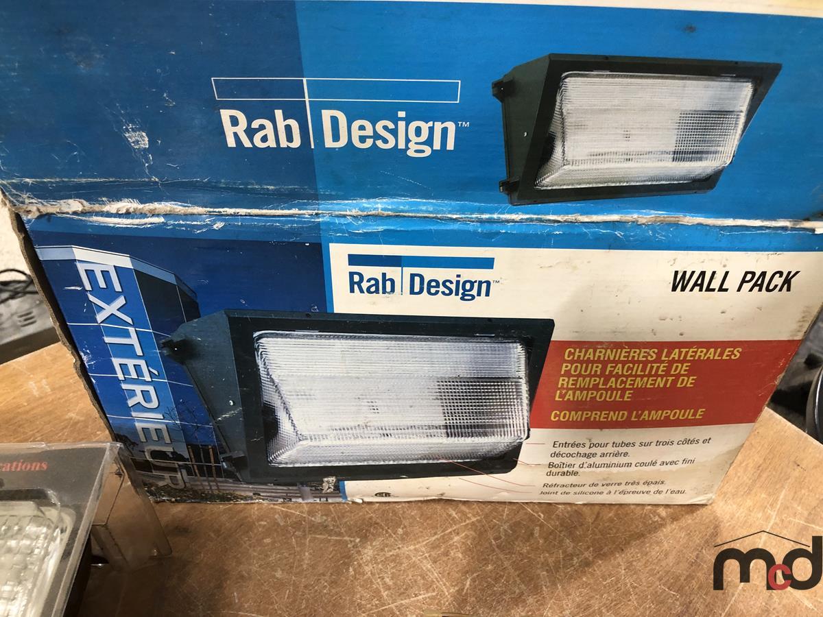 Hobbs Off-Road Work Lights and Rab Design Wall Light