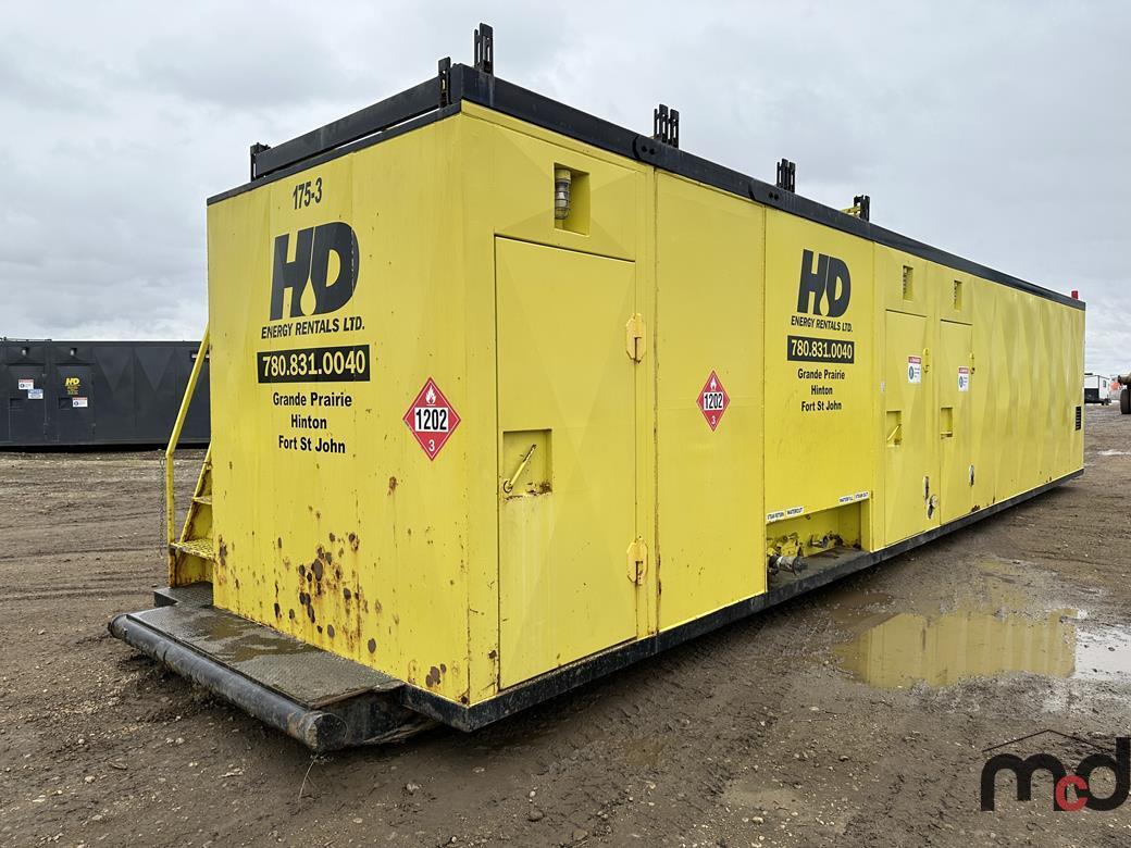 2010 Williams & Davis 175hp Enclosed Skid Mounted Boiler