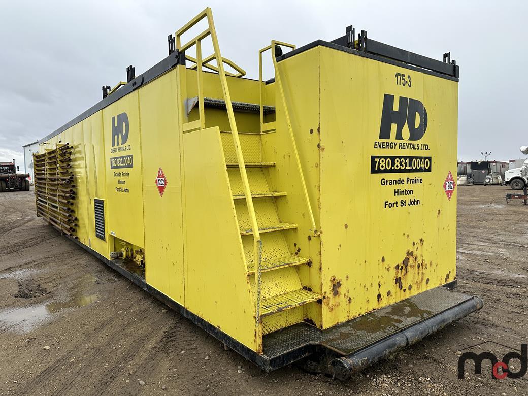 2010 Williams & Davis 175hp Enclosed Skid Mounted Boiler