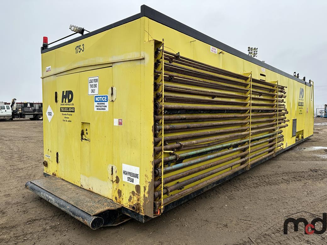 2010 Williams & Davis 175hp Enclosed Skid Mounted Boiler