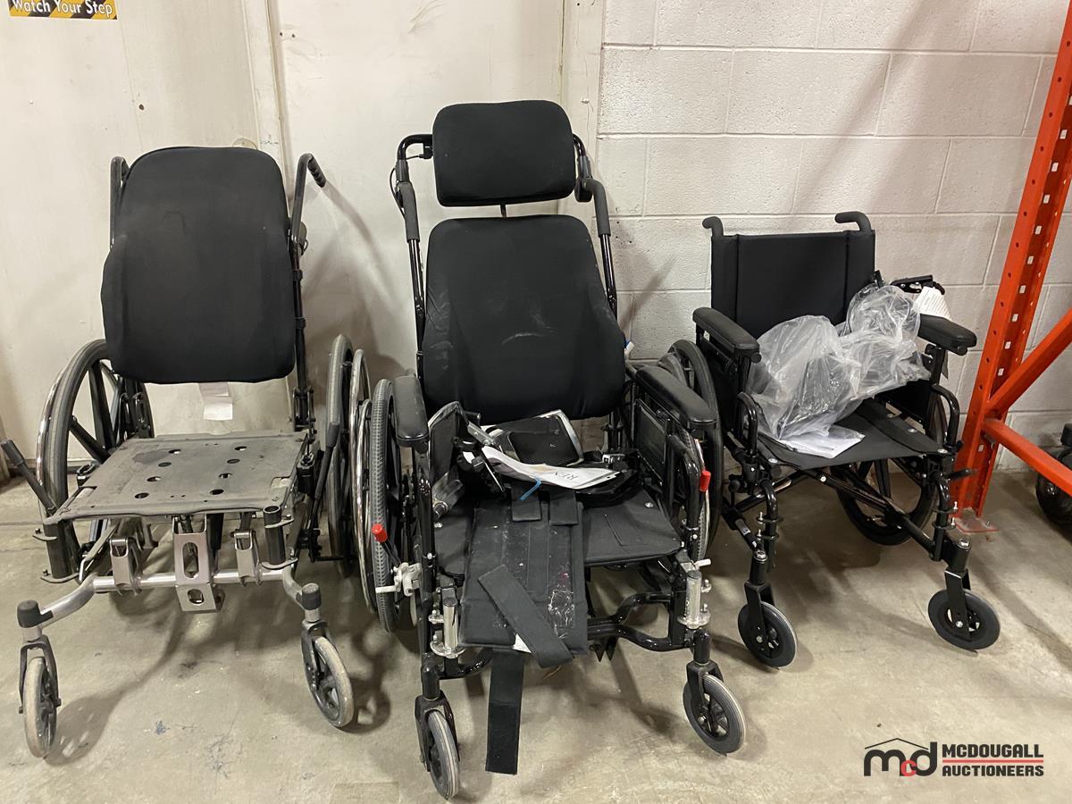 (3) Wheelchairs (As Is)