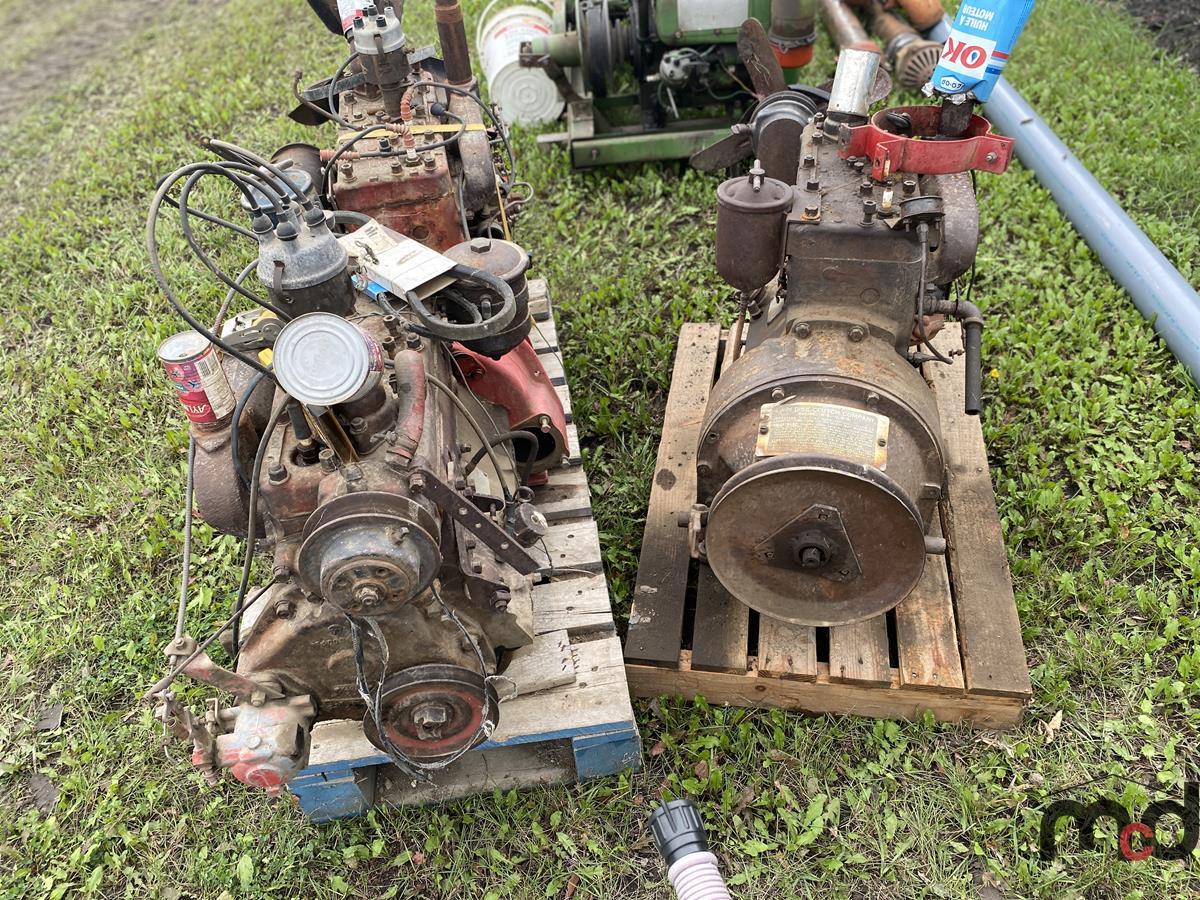 (1) Hercules & (2) Continental Engines (Seized)