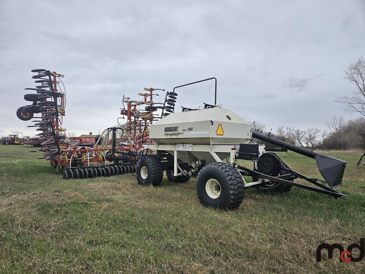 Bourgault Cultivator w/ Bourgault Seed Tank