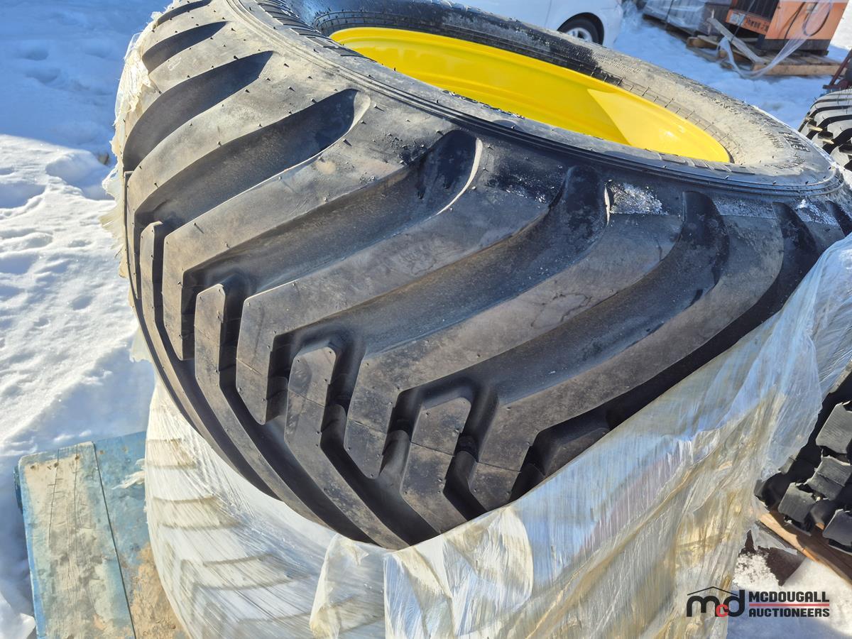 (2) Euro Grip TVS Tires on Highline Rims