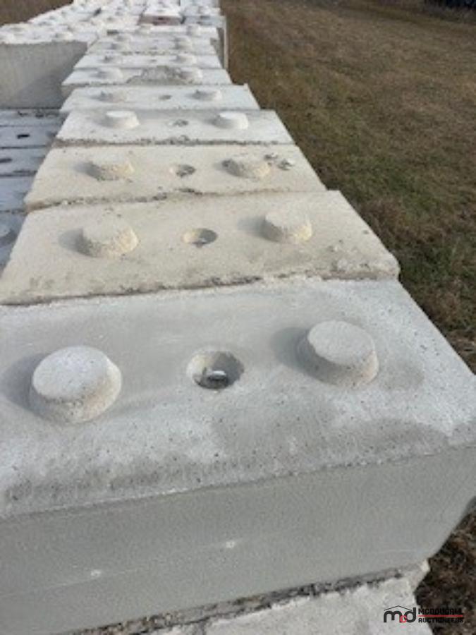 (5) Concrete Blocks (30"x30"x5') (Approx. 3,500 lbs)