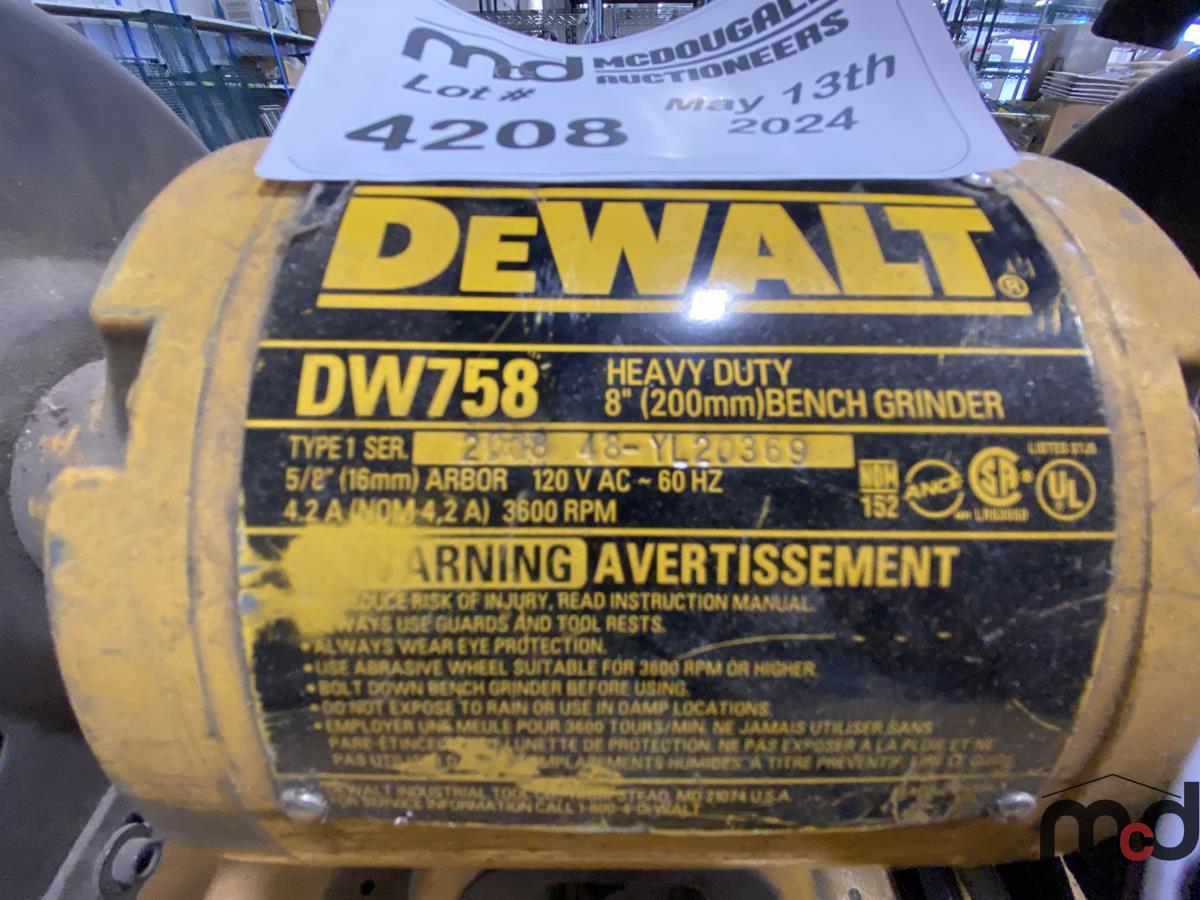 DeWalt DW758 Bench Grinder