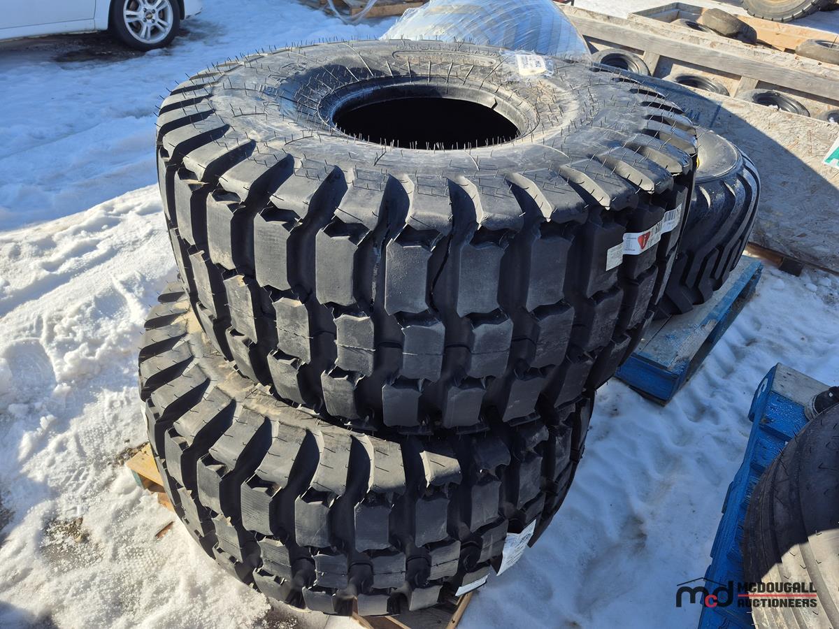 (2) Goodyear Softrac II Tires