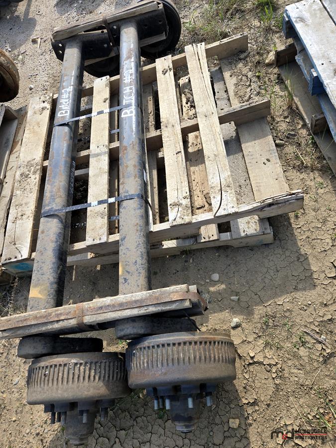 Pallet of Trailer Axles