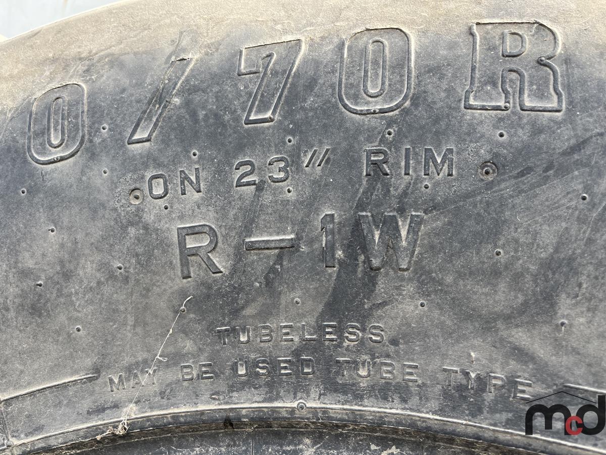 Set of (3) 710/20R38 Firestone Tractor Tires