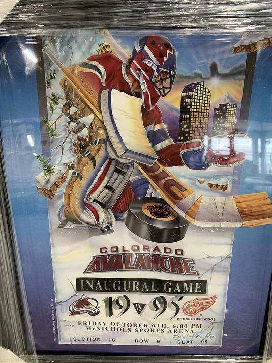 Colorado Avalanche Limited Edition Framed Poster