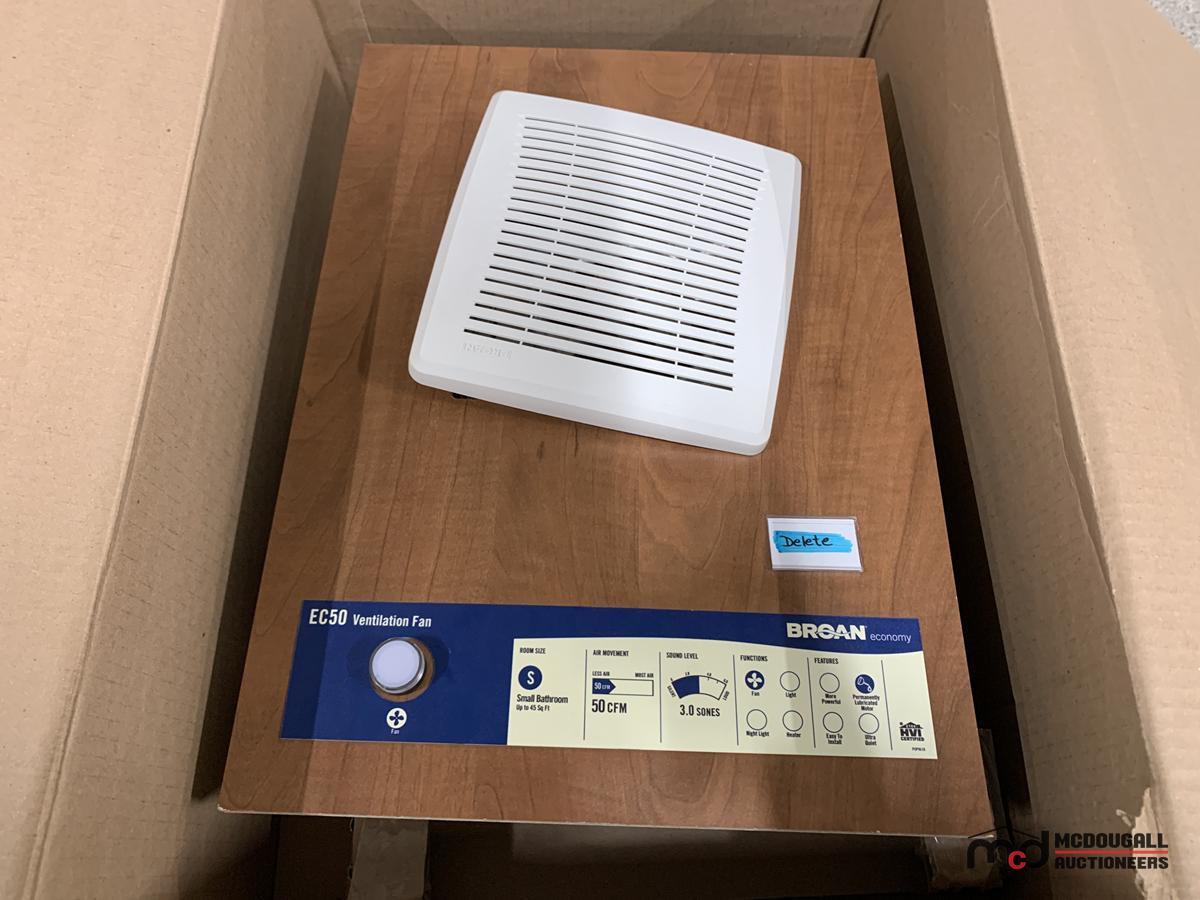 (4) Ventilation Fan Displays